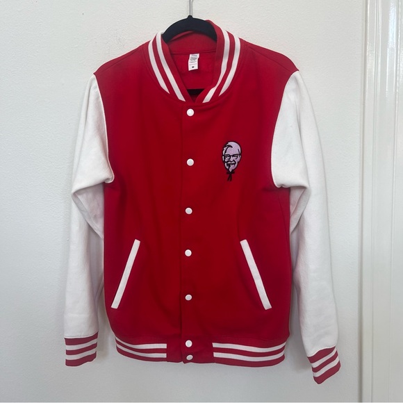 AWDisBrands | Jackets & Coats | Kfc Varsity Jacket Nwot Uk Colonel ...